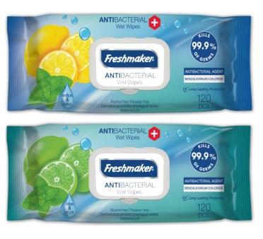 Freshmaker Wet Wipes (120pcs per pack) - NeatStore.NG
